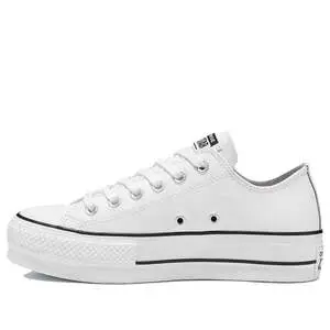 CONVERSE Converse Chuck Taylor All Star Lift Clean Ox Low Top Platform Sneakers White