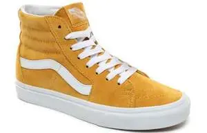 VANS Sk8-hi Suede High Top Sneakers - Yellow
