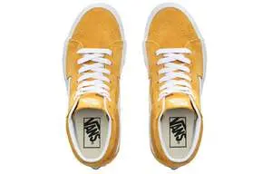 VANS Sk8-hi Suede High Top Sneakers - Yellow