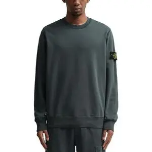 Stone Island Crewneck Sweatshirt - Grey/green