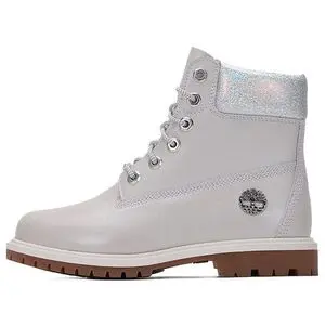 Timberland Heritage 6-inch Waterproof Lace-up Boots - Grey/silver