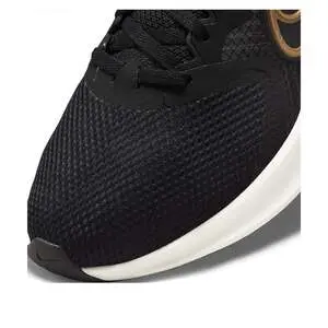 Nike Downshifter "black Metallic Copper Coin" Sneakers - Black/gold