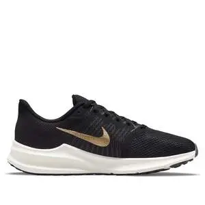 Nike Downshifter "black Metallic Copper Coin" Sneakers - Black/gold