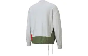 PUMA X Attempt Crossover Splicing Casual Round Neck