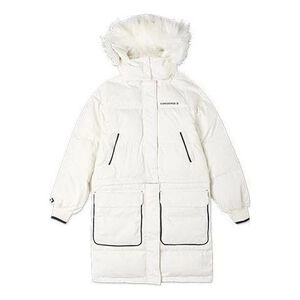 CONVERSE Convertible Long Down Jacket - White
