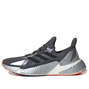 Adidas X9000l4 "grey Six Orange" Athletic Sneakers