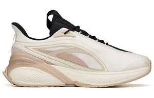 ANTA C37 2.0 Soft Running Sneakers - Beige/black