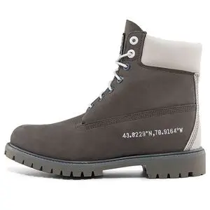 Timberland Premium 6 Inch Lace Up Boots - Grey/white