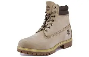 Timberland 6 Inch Premium Waterproof Wide-fit Boots - White/black