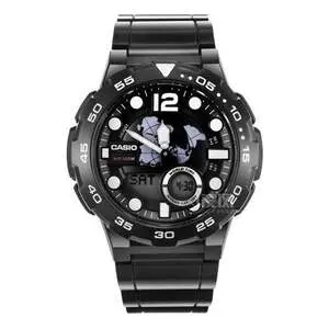 Casio Multi-function Waterproof Analog Watch - Black