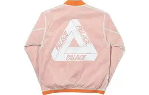 PALACE Reversible Overplay Bomber Jacket - Orange