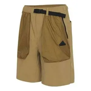 Adidas Aw24 Shorts Asia Sizing 'tan Black