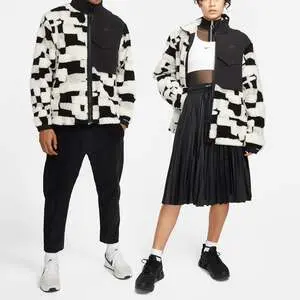 Nike Colorblock Stand Collar Fleece Jacket