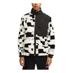 Nike Colorblock Stand Collar Fleece Jacket - Multi-color