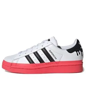 Adidas Originals Superstar "paint Drip White Turbo" Sneakers