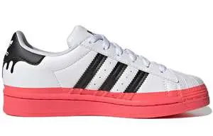 Adidas Originals Superstar "paint Drip White Turbo" Sneakers