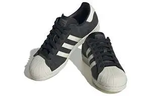 Adidas Superstar 82 'black Snakeskin' Sneakers - Core White/core Black