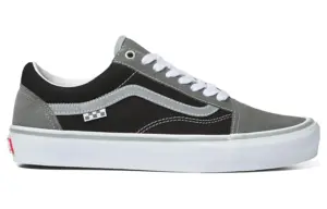 VANS Old Skool Reflective Skate Shoes - Gray/black