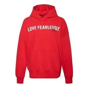 CONVERSE Love The Progress" Oversized Pullover Hoodie