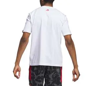 Adidas X Bape Dame 9 Graphic T-shirt Asia Sizing