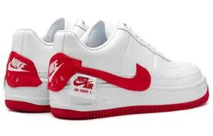 Nike Force 1 Jester 'university Red' Sneakers - White/red