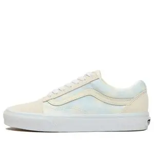 VANS Old Skool Bleach Wash Sneakers - White/blue