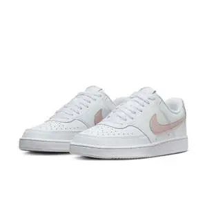 Nike Court Vision Low Next Nature Sneakers - White/pink