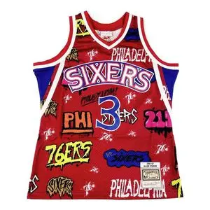 Mitchell & Ness Philadelphia 76ers Basketball Vest Embroidery - Default Colorway