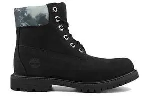 Timberland Premium 6-inch Waterproof Lace-up Boot - Black/blue
