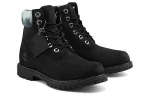 Timberland Premium 6-inch Waterproof Lace-up Boot - Black/blue