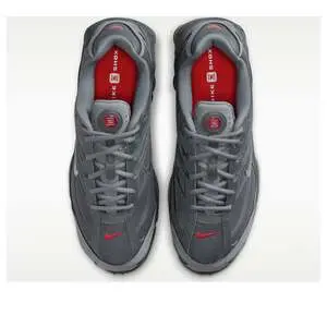 Nike Shox Ride 2 "smoke Grey" Sneakers - Smoke Grey/university Red