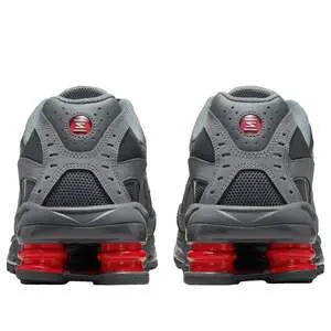 Nike Shox Ride 2 "smoke Grey" Sneakers - Smoke Grey/university Red