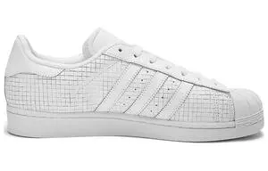 Adidas Superstar Scored Leather Sneakers