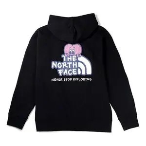 The North Face Graphic Hoodie - Black