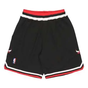 Mitchell & Ness Nba Authentic Chicago Bulls Alternate 1997-98 Shorts - Black/white/red
