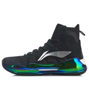 LI-NING Yushuai 13 Hi "polar Night" Athletic Sneakers - Black/green