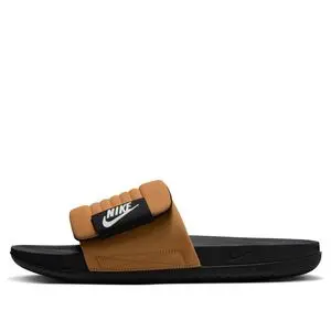 Nike Offcourt Adjust Slides - Flax/black/sail