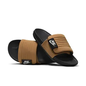 Nike Offcourt Adjust Slides - Flax/black/sail