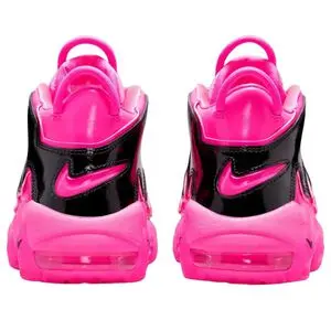 Nike More Uptempo High Top Sneakers - Pink Blast/black
