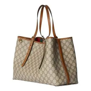 Gucci Gg Emblem Monogram Canvas Medium Tote Bag - Multi-color