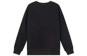 NEW BALANCE Stacked Logo Crew Sweatshirt - Black/white