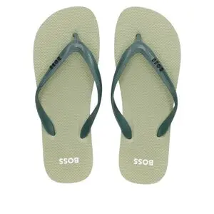 Hugo Boss Tracy Flip Flop Sandals - Green