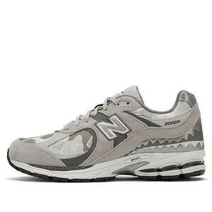 NEW BALANCE Bape X 2002r 'apes Together Strong Grey Camo' Sneakers - Gray/silver