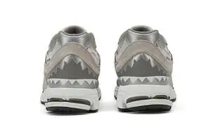 NEW BALANCE Bape X 2002r 'apes Together Strong Grey Camo' Sneakers - Gray/silver