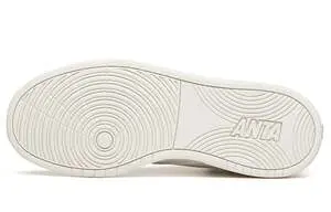 ANTA Skateboarding Series High-top Sneakers - Ivory