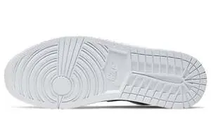 JORDAN 1 Low "white Obsidian" Sneakers - White/obsidian