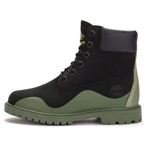 Timberland Heritage 6-inch Lace-up Boots - Black/green
