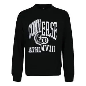 CONVERSE Alphabet Logo Round Neck Pullover