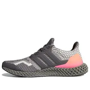 Adidas Ultra 4d "grey Pink Gradient" Sneakers - Grey/pink