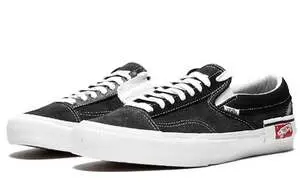 VANS Slip-on Cap Lx Suede Sneakers - Black